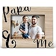 Amazon.com - FONDCANYON Papa and Me Picture Photo Frame, Father Photo ...