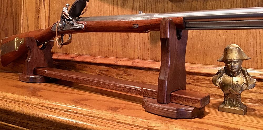 Amazon.com: Elegant Adjustable Rifle or Gun or Shotgun Display Stand ...