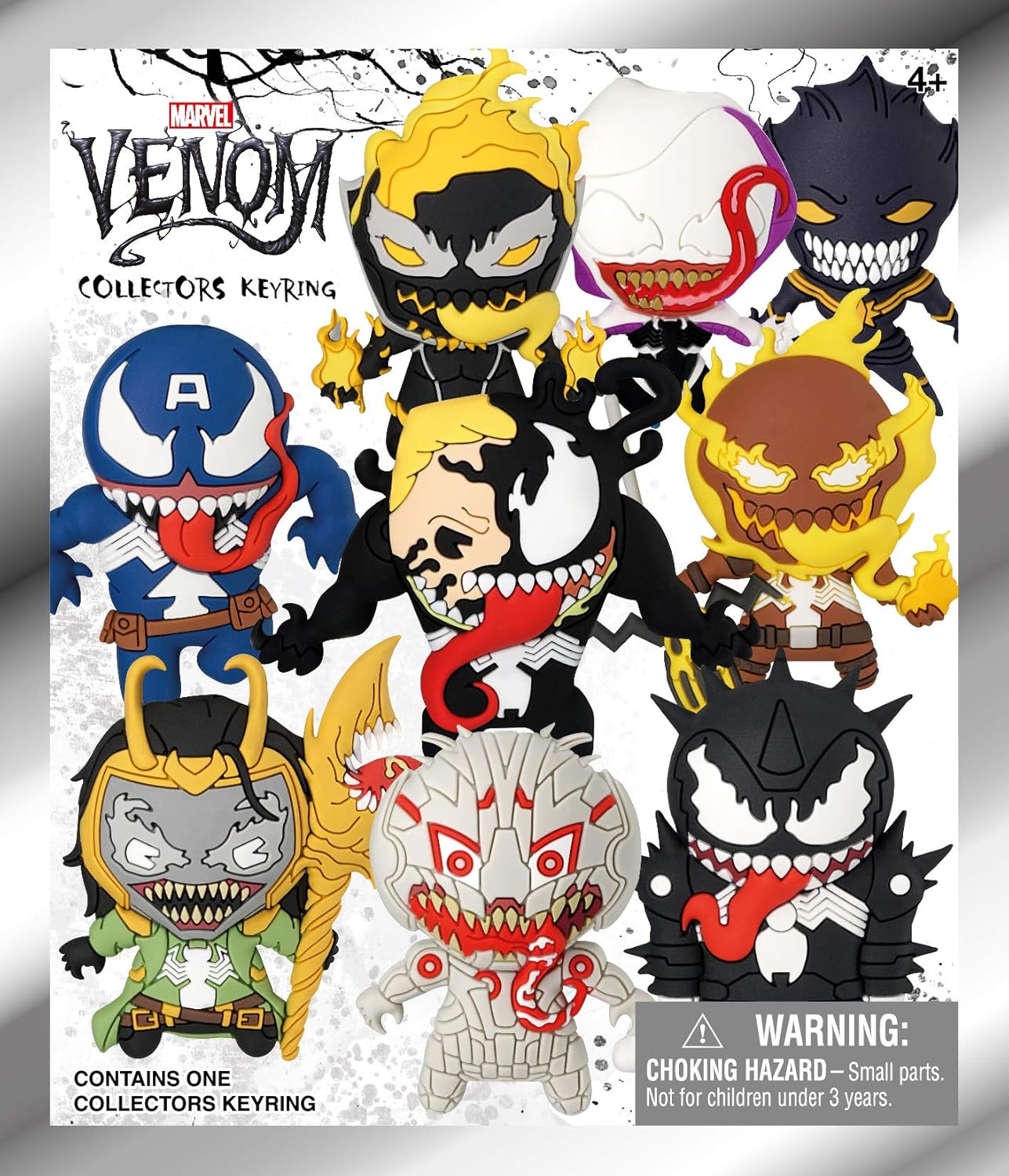 Monogram Marvel Venom 3D Foam Llavero (1 Random): Amazon.es: Juguetes y ...