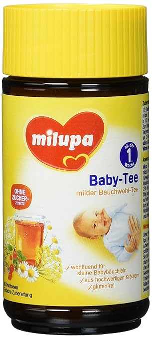 Milupa Baby-Tee Bauchwohl-Tee 1. Woche, 2er Pack (2 x 23 g): Amazon.de ...