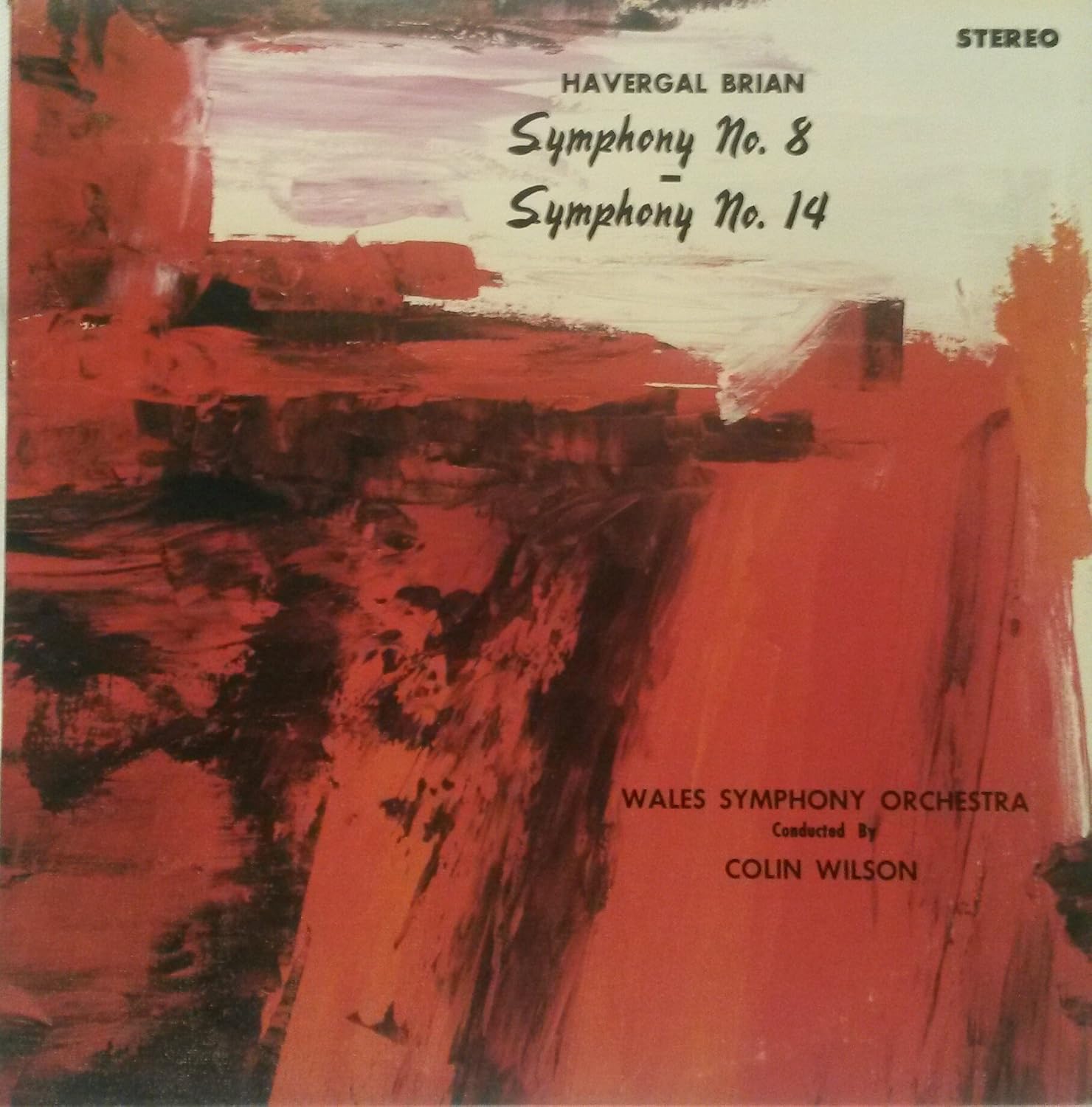 WALES SYMPHONY ORCHESTRA, HAVERGAL BRIAN, COLIN WILSON - HAVERGAL BRIAN ...