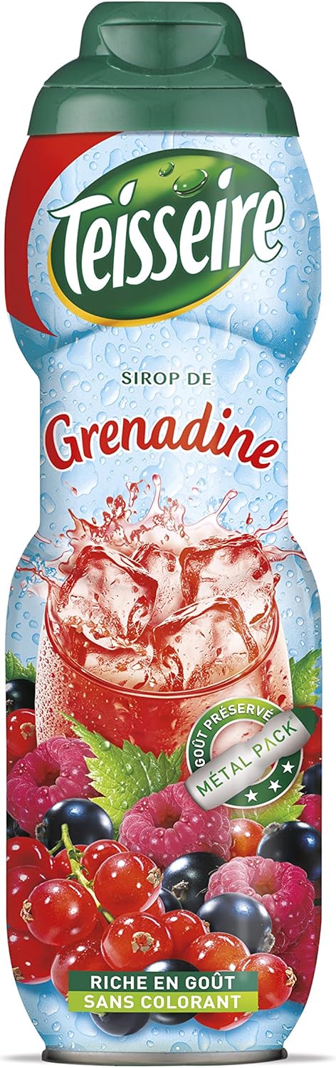 Teisseire grenadine syrup 75 cl: Amazon.co.uk: Grocery