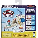 Amazon.com: Play-Doh Builder Gingerbread House Toy Building Kit for ...