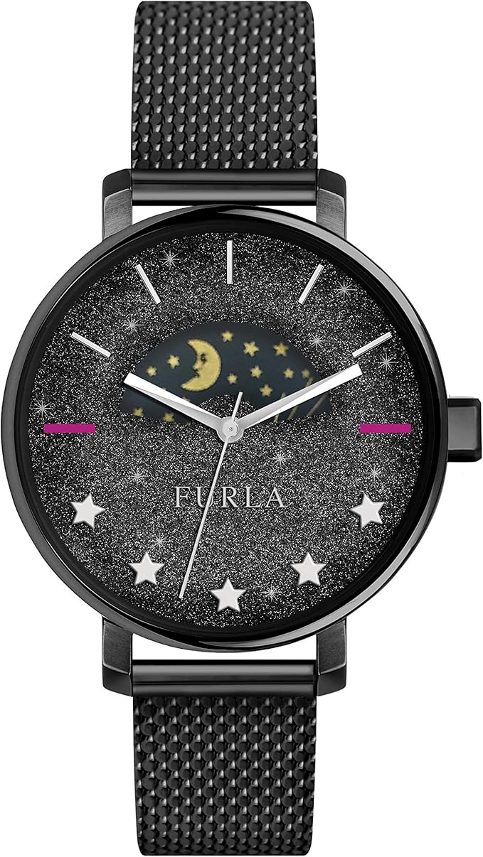 Furla Women's Quartz Analogue Watch with Stainless Steel Strap ...