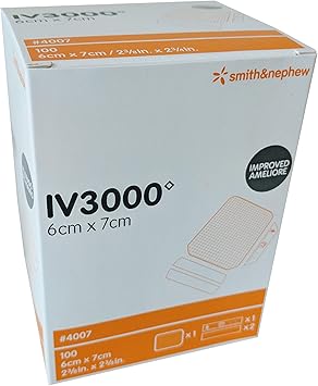 Smith & Nephew IV3000 Moisture Responsive Catheter Dressing: Amazon.ca ...