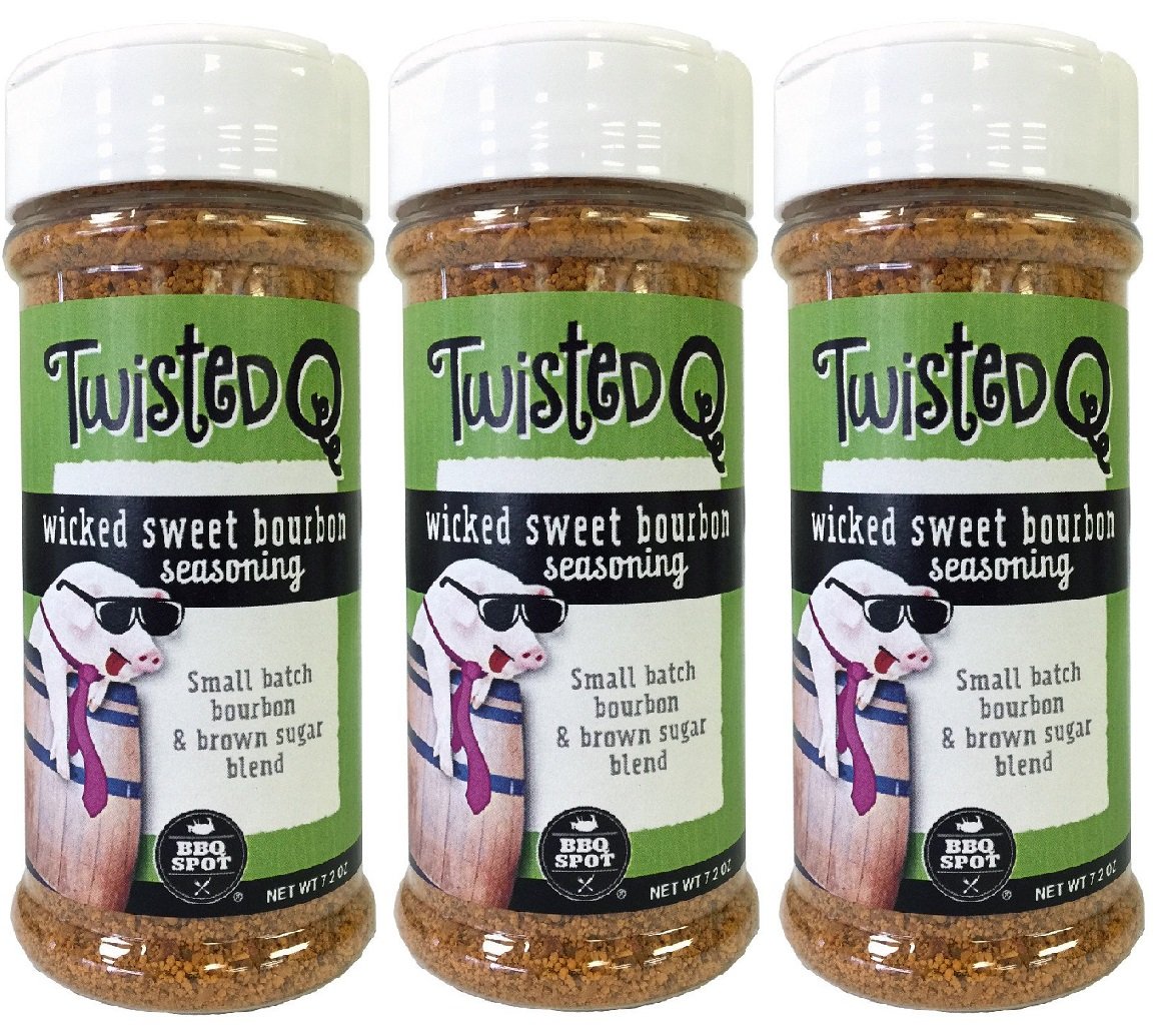 Amazon.com : Twisted Q Crooked Pig Seasoning Southern BBQ with Maple ...