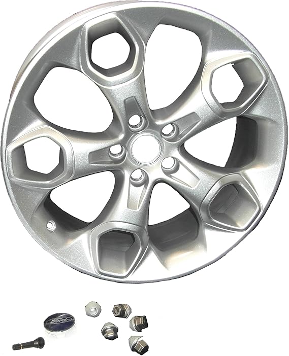 Ford Kuga 1547571 19-inch 5-Spoke V-Design Single Alloy Wheel for 2008 ...