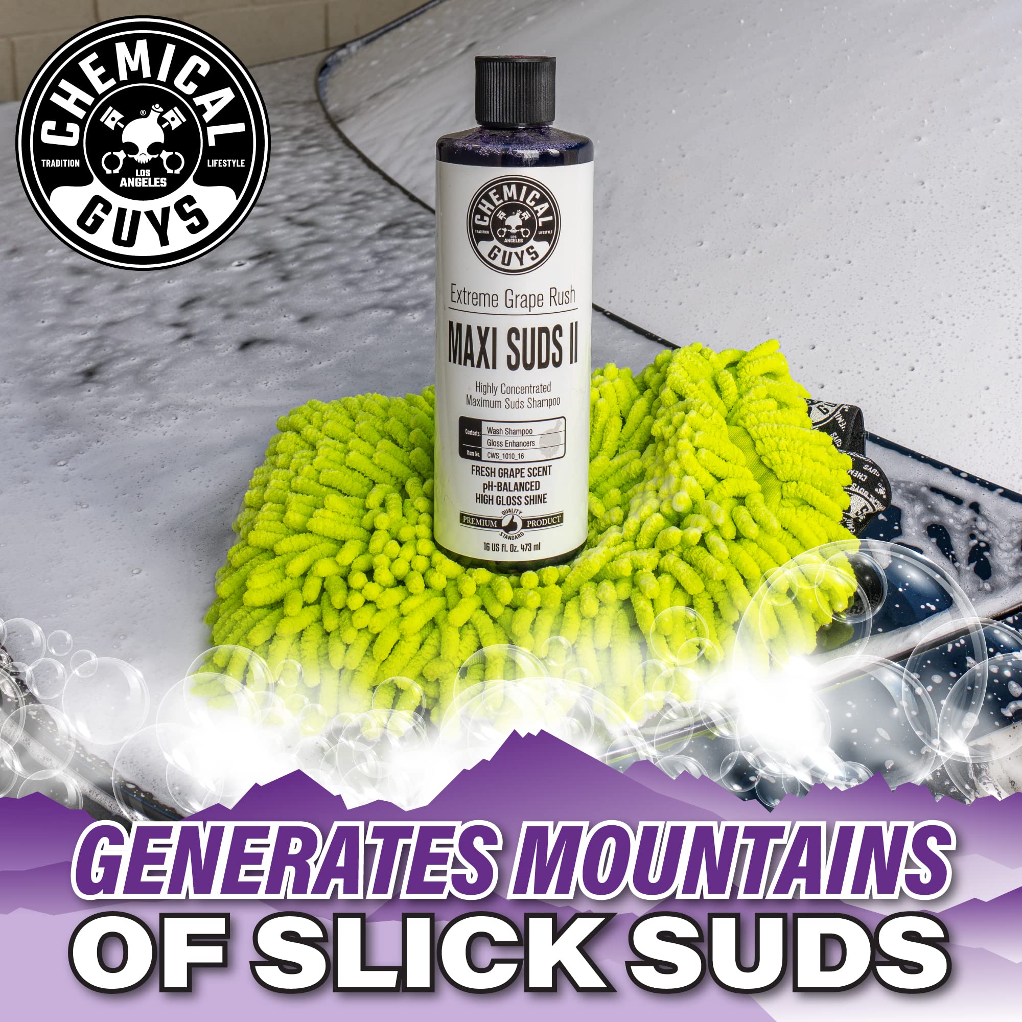 Mua Chemical Guys CWS/1010/64 Maxi-Suds II Foaming Car Wash Soap (Works ...