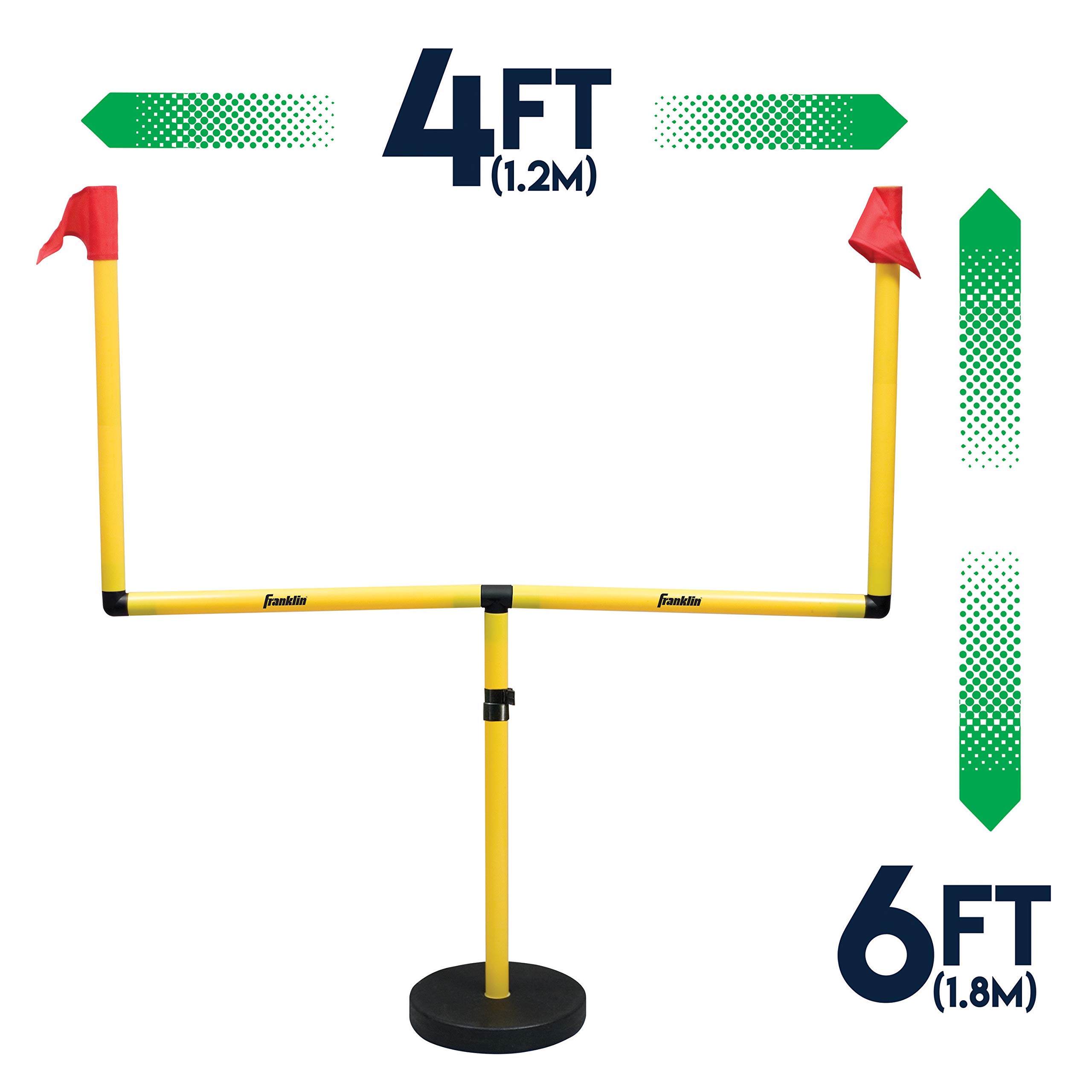 Franklin Sports Youth Football Goal-Post Set — Kids’ Football Goal Post ...