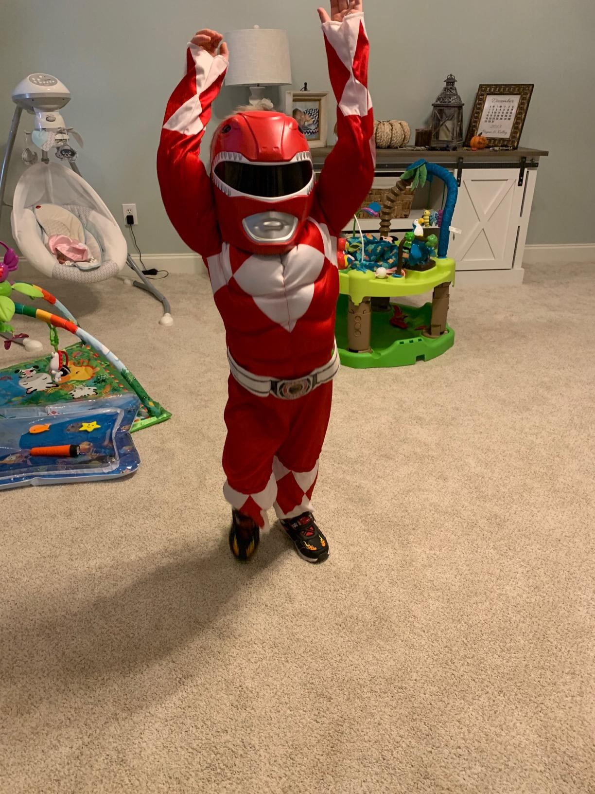 $8/mo - Finance Disguise Red Ranger Classic Muscle Child Costume, Red ...