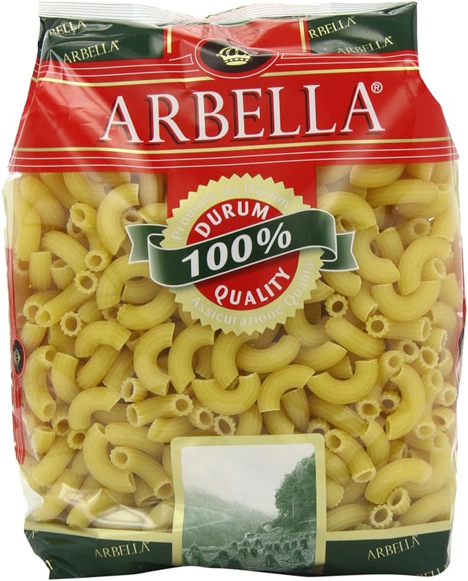 Arbella Elbows Pasta 500 g (Pack of 24): Amazon.co.uk: Grocery