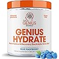 Amazon.com: The Genius Brand - Genius Hydrate Powder Drink Mix Blue ...