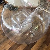 Amazon.com: BloChair Inflatable Chair (Transparent Clear) Perfect for ...