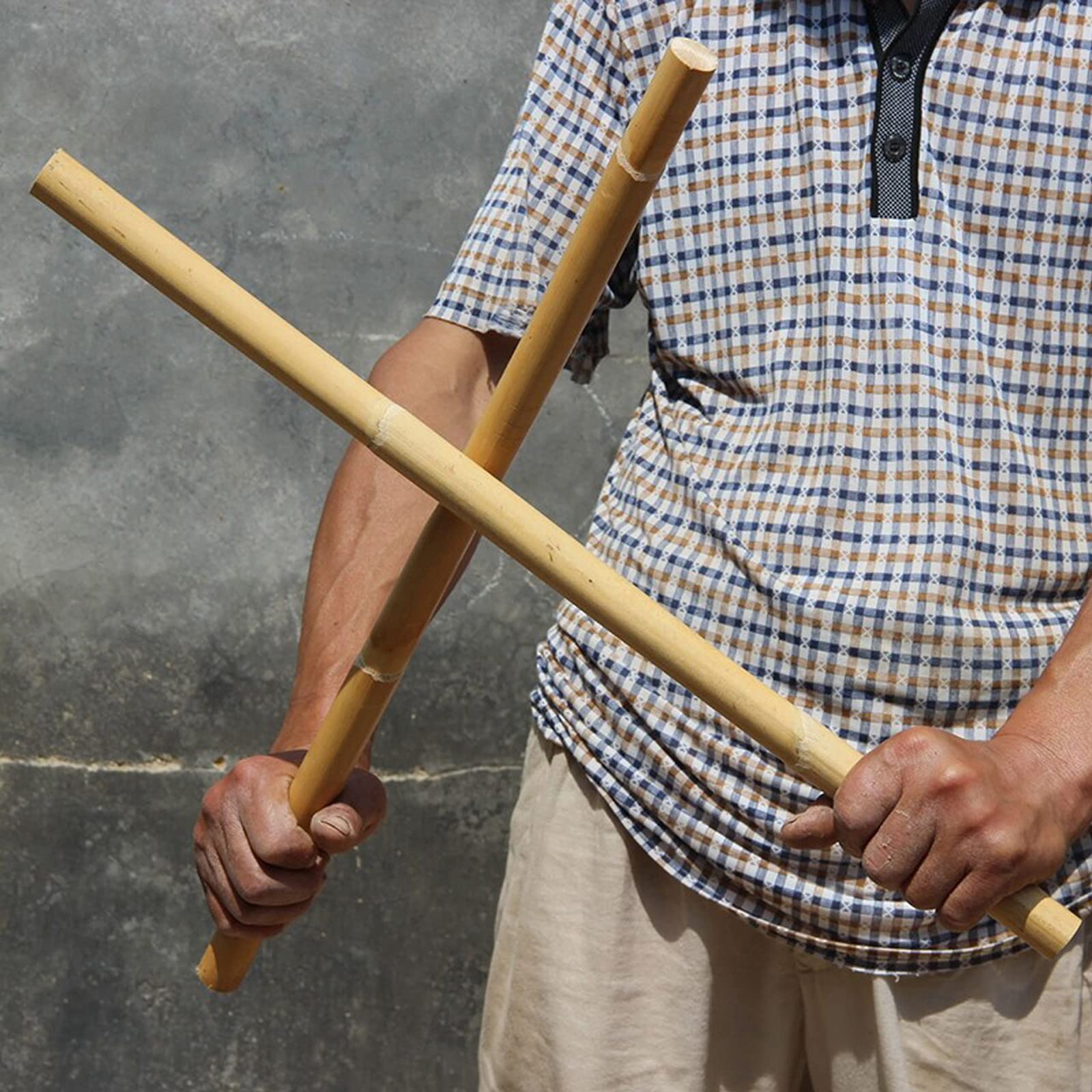 Mua 2 Wushu Sticks, Wing Chun Wand Philippines Short Sticks, Natural ...