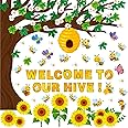 Amazon.com: Zonon 111 Pcs Bee Bulletin Board Decorations Summer ...