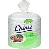 Amazon.com: Chinet Classic White Paper Dinner Plates, 10 3/8 Inch, 165 ...