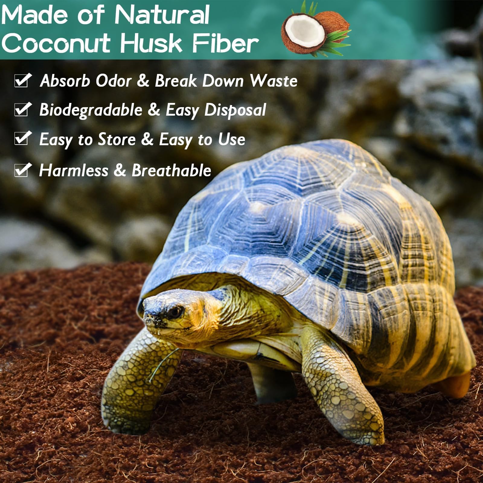 Mua 1.4LB Compressed Coconut Fiber Substrate for Reptile Natural ...