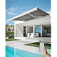 Amazon.com : Yoolax Solar Motorized Awnings, Automatic Retractable ...