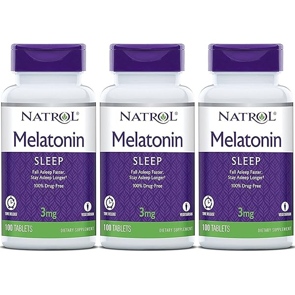 Natrol Melatonin Time Release 5 Mg 100 Tablets Pack Amazon.com: Natrol
