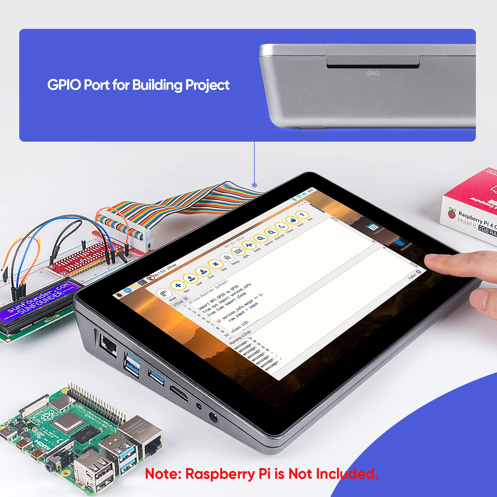 Mua SunFounder RasPad 3.0 - an All-in-One Tablet for Raspberry Pi 4B ...