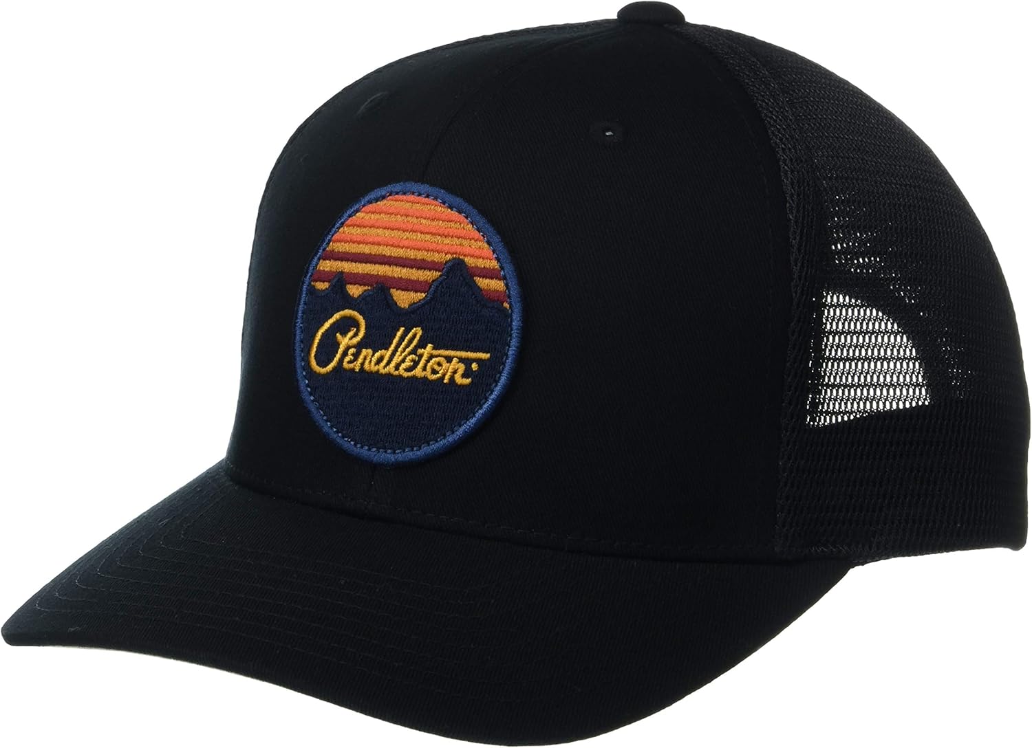 Pendleton Unisex's Trucker Hat Baseball Cap, Black, One Size: Amazon.co ...