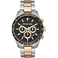 Amazon.com: Michael Kors Men's Slim Runway Quartz Watch with Stainless ...