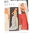 Amazon.com: Simplicity 9182 Sewing Pattern, Misses' Skirt, Size A (6-16 ...
