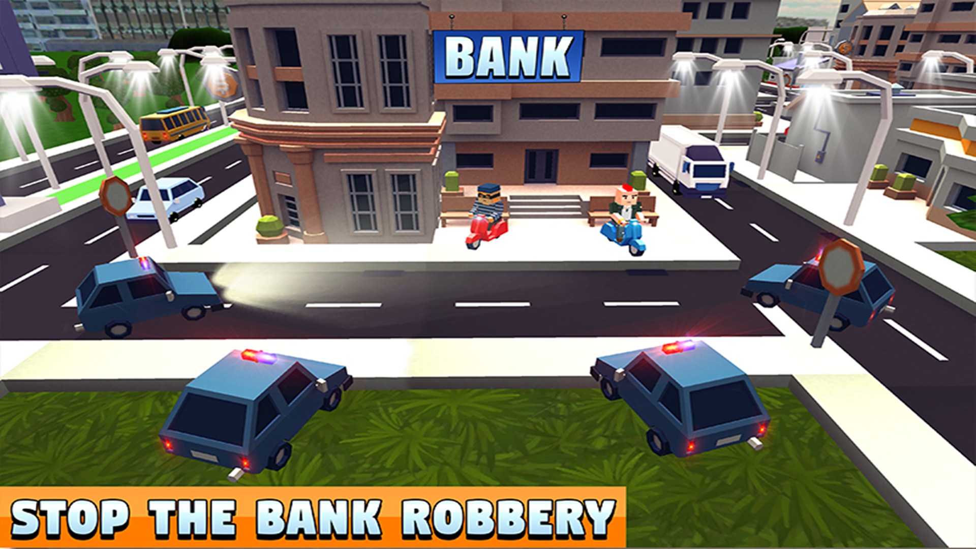 Blocky Police Dad Family: Criminals Chase Game:Amazon.in:Appstore for ...