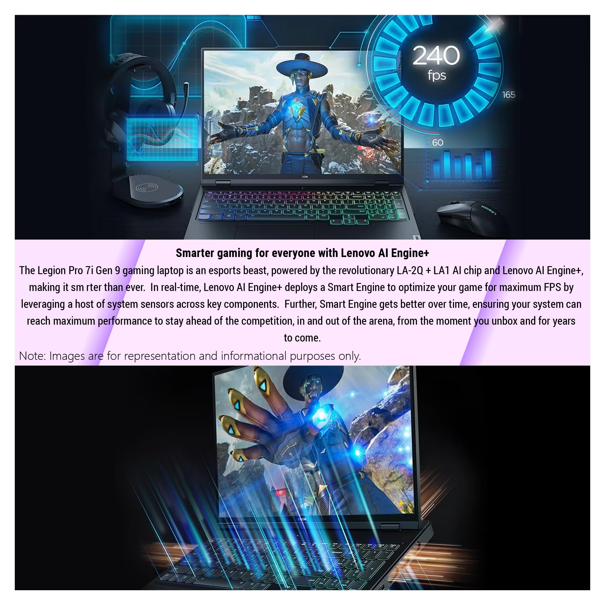 Mua Lenovo Legion Pro 7i Gen 9, 14th Generation Intel Core i9-14900HX, 64 GB DDR5 RAM, 4 TB PCIe ...