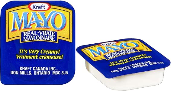Kraft Real Mayonnaise Cups, 18 mL Cups (Pack of 200): Amazon.ca: Grocery