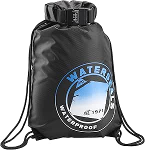 Amazon.com | WaterSeals Cinch Drawstring BackPack Women & Men Anti ...