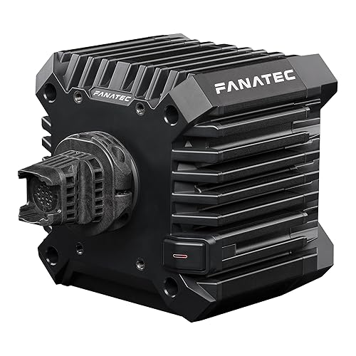 Fanatec CSL Sim Racing DD QR2 Steering Wheel Base – 5 Nm Direct Drive, FluxBarrier Force ...