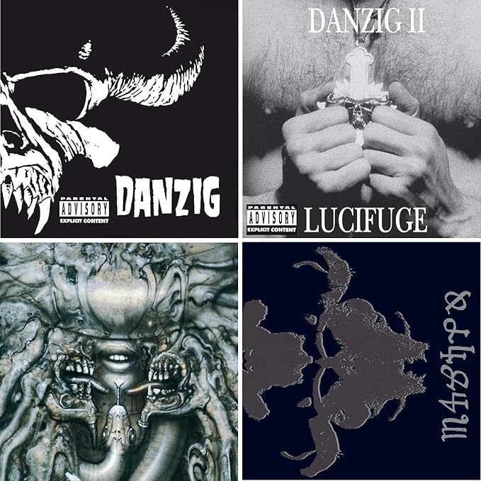 Danzig I-IV Complete Collection - Danzig 4 CD Album Bundling: Amazon.com.mx: Música