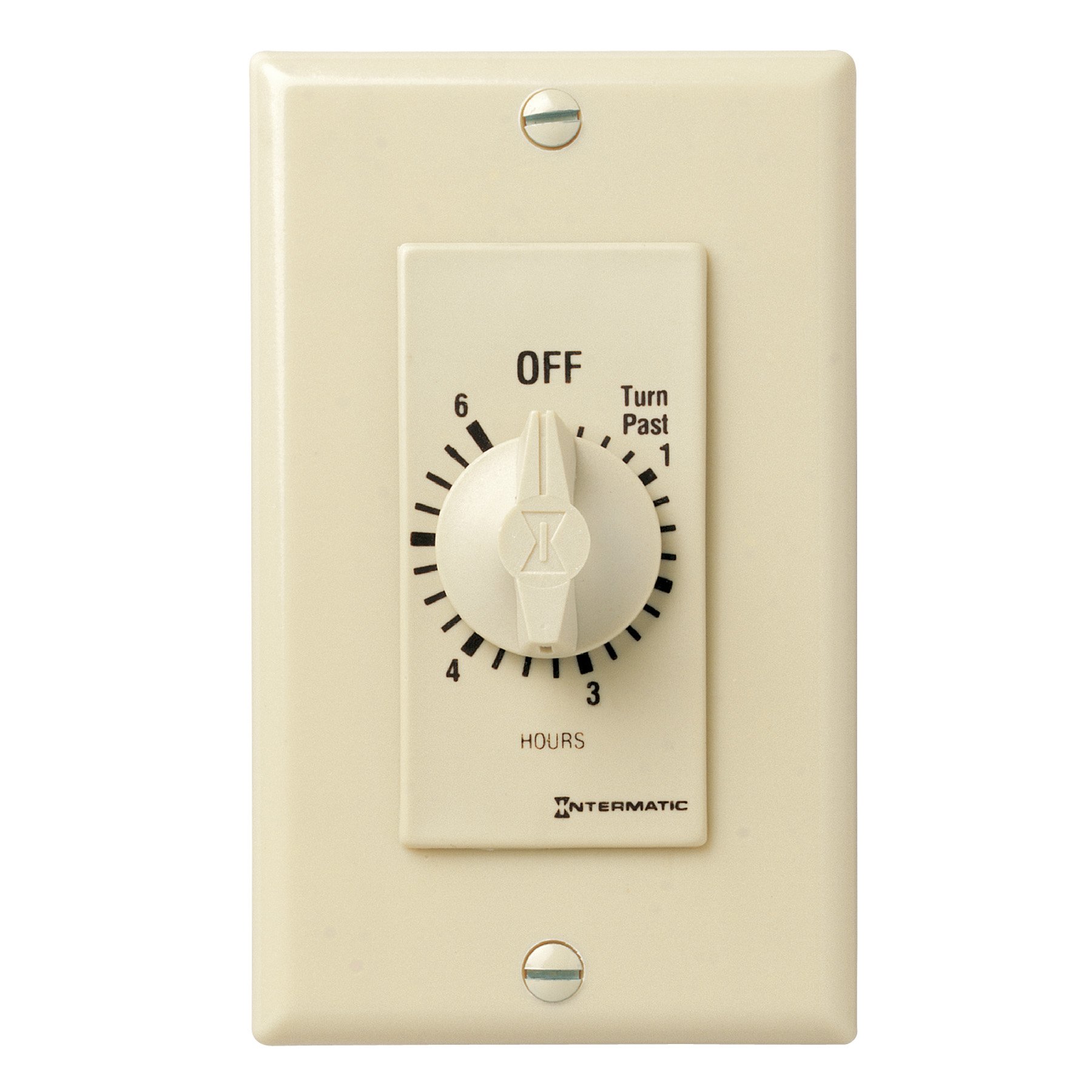 Intermatic FD36H 6-Hour Spring-Loaded Wall Timer For Automatic-Off Of ...
