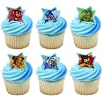 Amazon.com: DecoPac PJ Masks Calling All Heroes! Rings, Cupcake ...