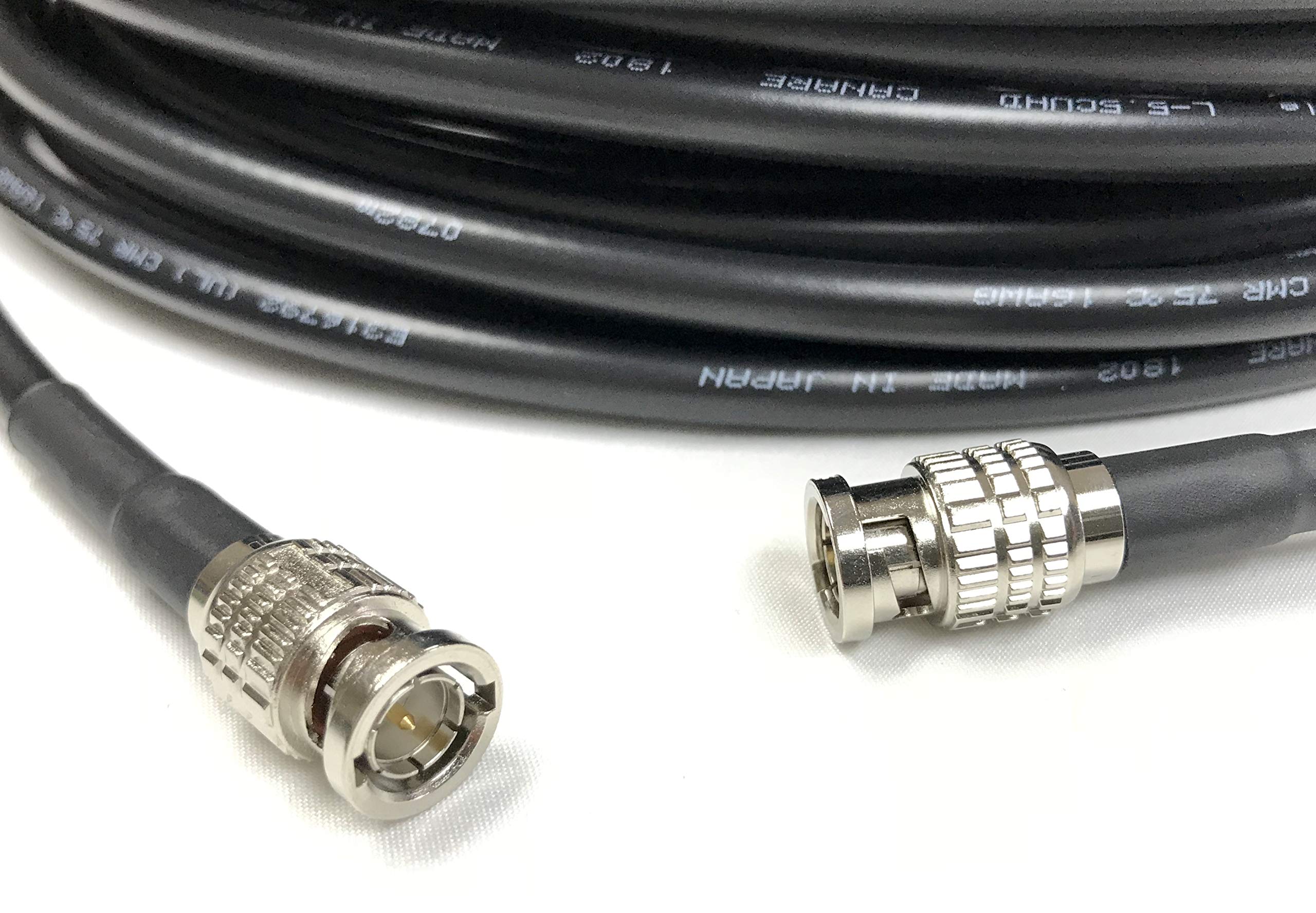 Mua Custom Cable Connection 15 Foot Canare (L-5.5CUHD) 12G-SDI 4K UHD Video BNC Coax Cable Sold ...
