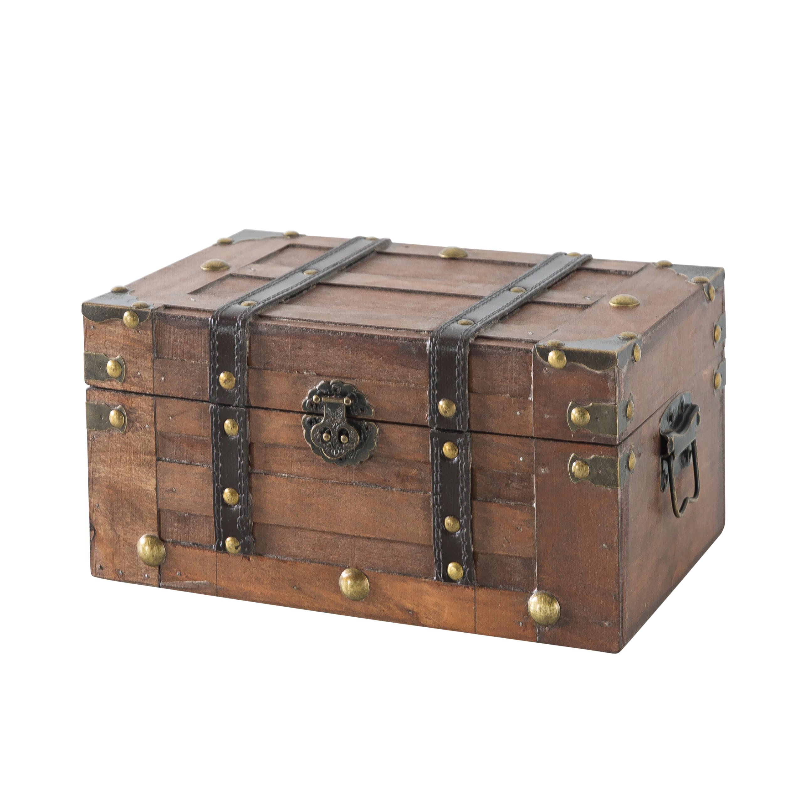 Mua SLPR Alexander Small Wooden Treasure Chest - 11" x 7" x 5.5", Wood ...