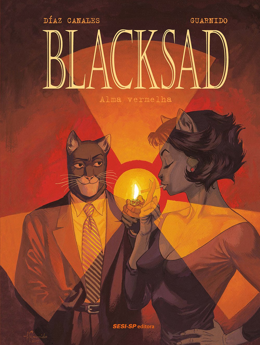 Blacksad Alma Vermelha - Volume 3 PDF Juan Diáz Canales, Juanjo Guarnido