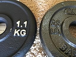 Amazon.com : AmazonBasics 40-Pound Adjustable Weight Set with Case ...