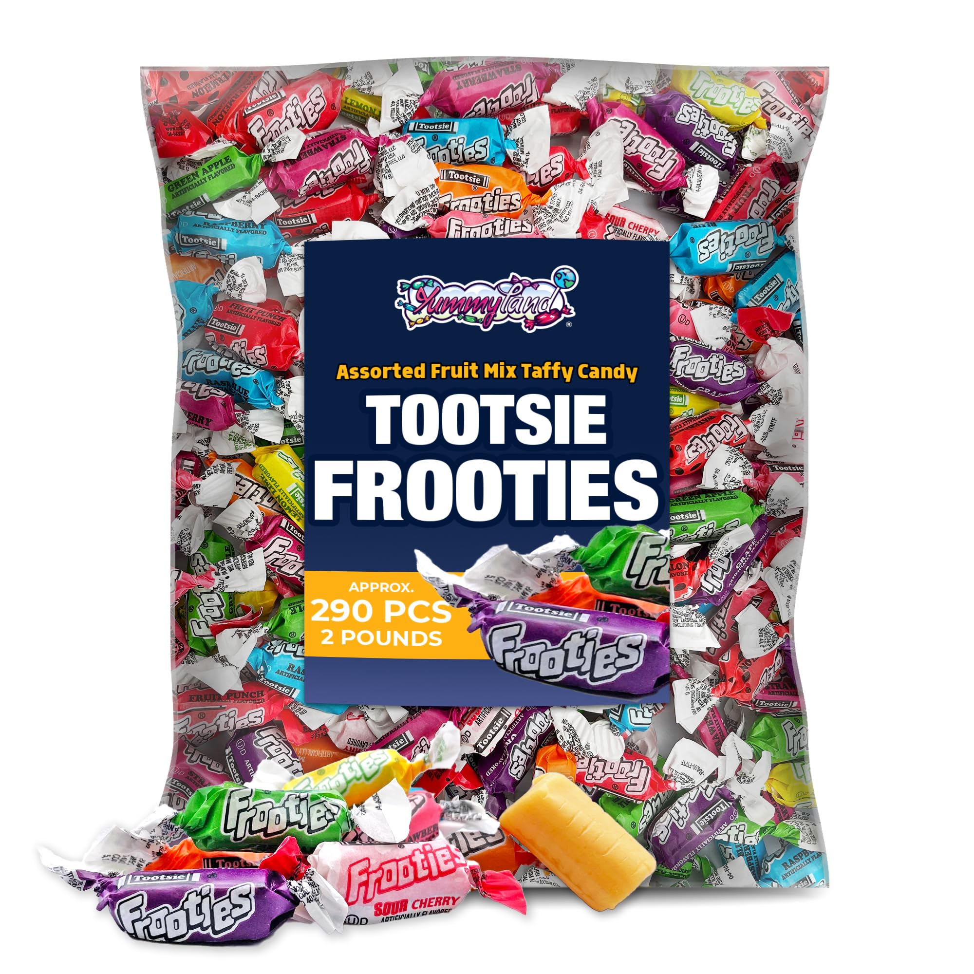 Mua TOOTSIE FROOTIES Taffy Candy 2 LB (10 Assorted Mix Flavors ...