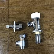 Amazon | KVK 食洗機用分岐 【LK152CPG】 | 洗濯機用水栓・万能水栓