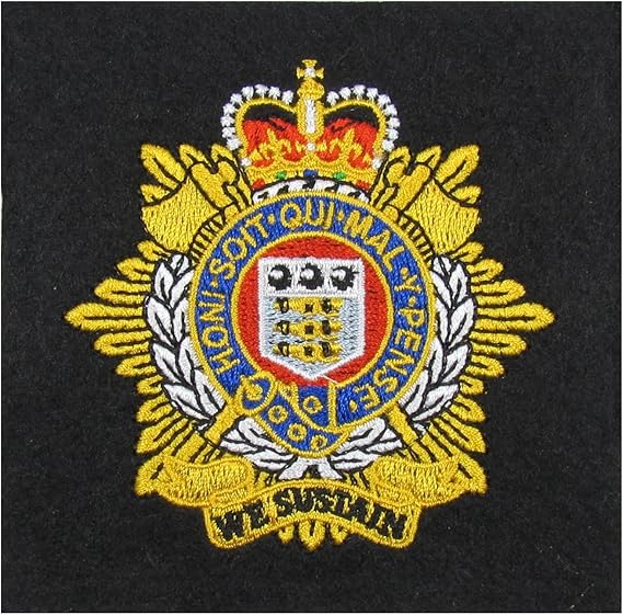 Badge Royal Logistic Corps Blazer Badge RLC: Amazon.co.uk: Clothing