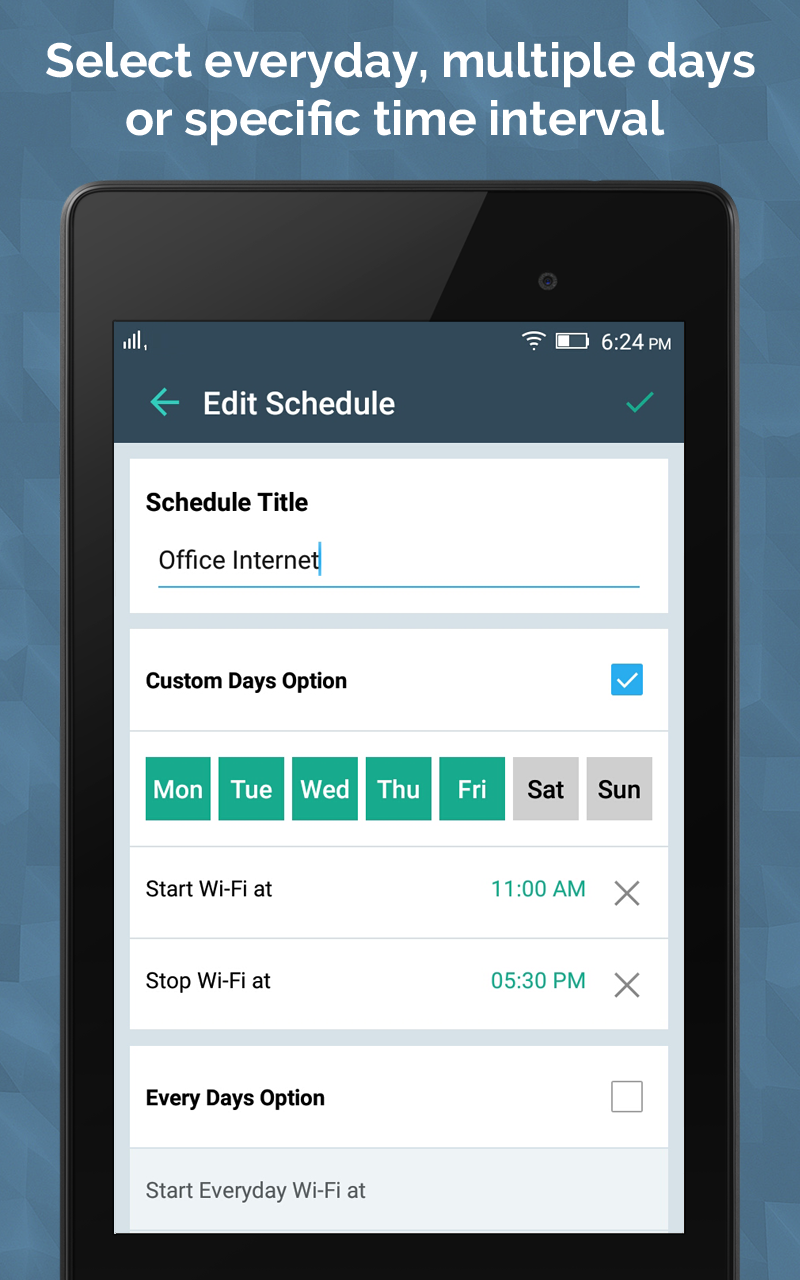 Amazon.com: Wifi Timer - Auto Scheduler: Appstore for Android