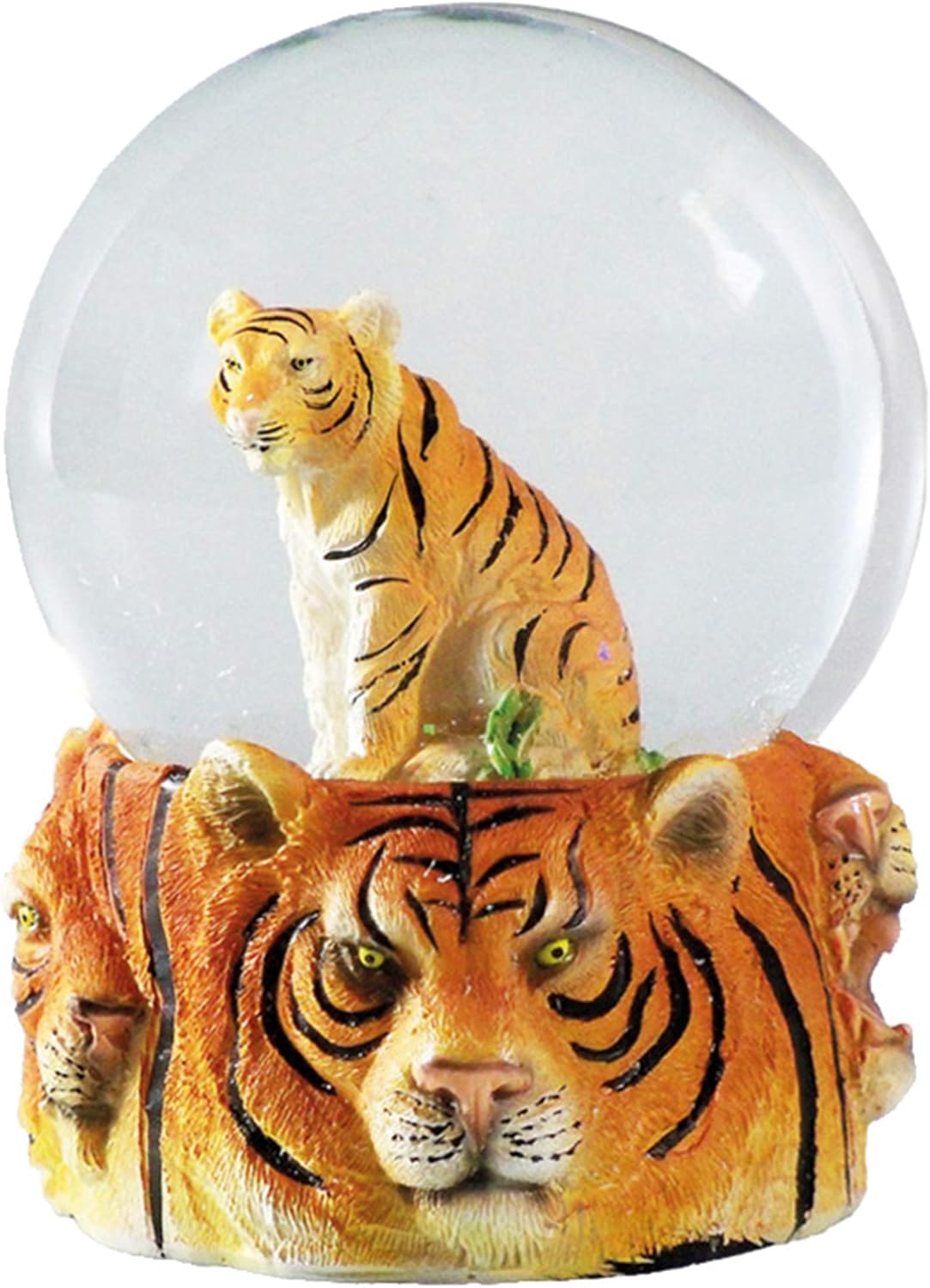 Tiger Snow Globe from Deluxebase, with resin figurine and moulded base ...