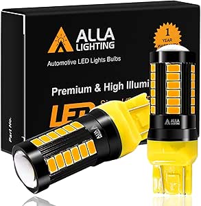 Amazon.com: Alla Lighting 2800lm 7440 7443 LED Turn Signal Lights Bulbs ...