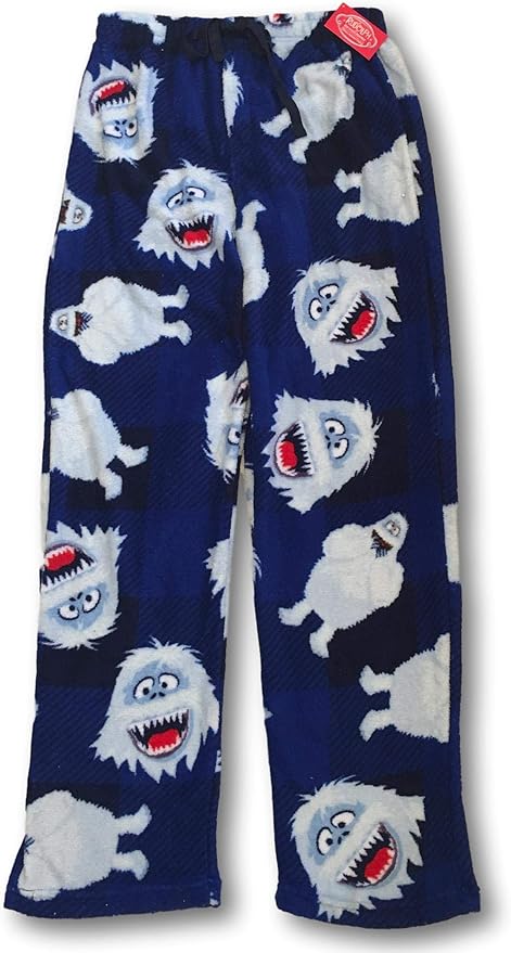 Abominable Snowman Men's Fleece Pajama Bottoms (Large): Amazon.ca ...