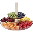 Amazon.com | CreativeWare 2-Tier Carousel Tray: Serving Trays