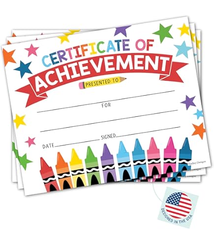 Certificado De Graduación Con Huella De Mano Para Preescolar
