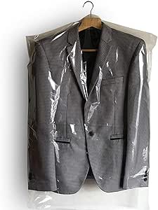 Amazon.com: ANHIOK 30 PCS Dry Cleaner Bags Plastic Clear 35.4 Inches ...