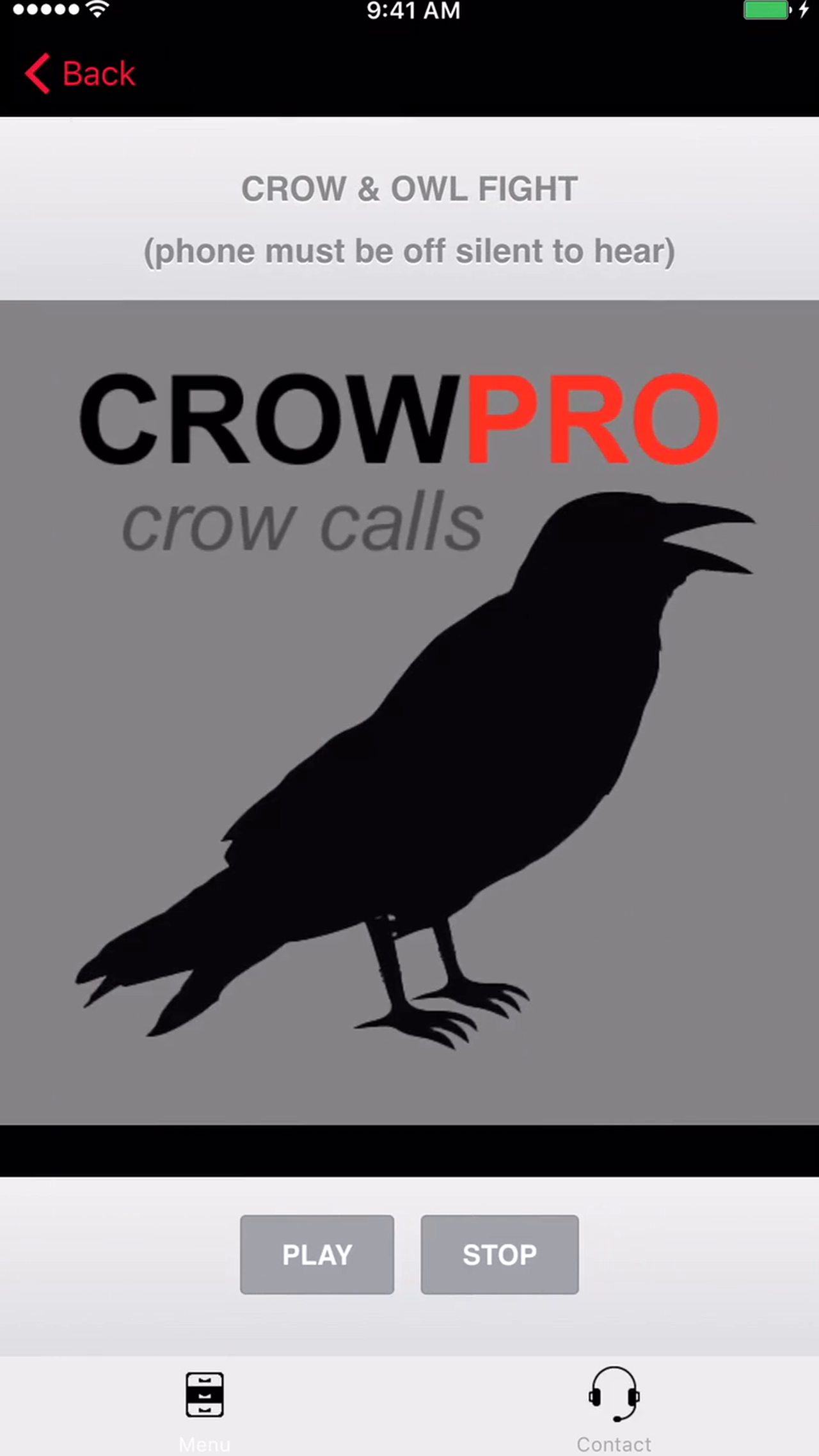 Crow Calls & Crow Sounds App for Crow Hunting - BLUETOOTH COMPATIBLE ...